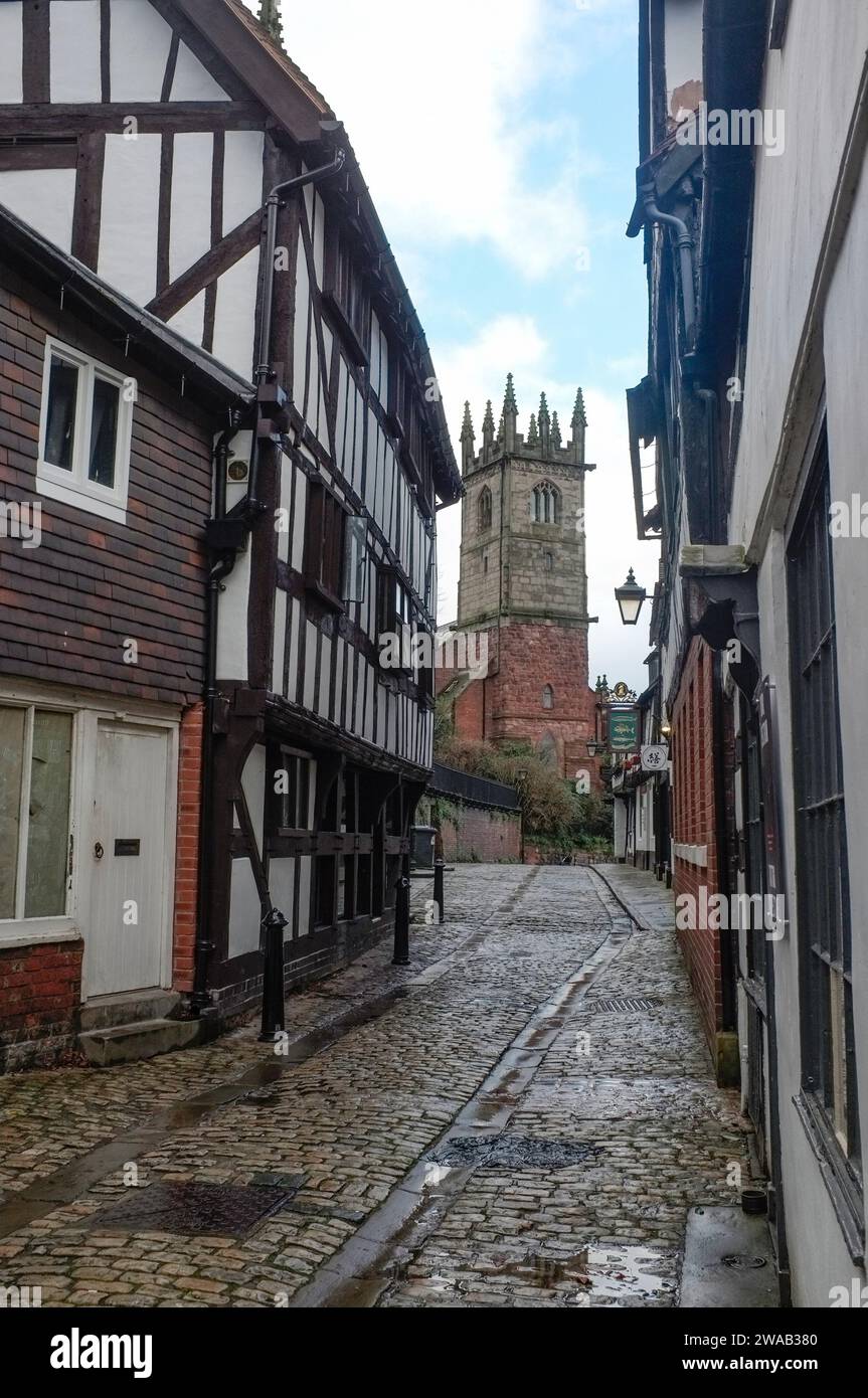 St Julians Church, Medieval, Post-Medieval Tudor timber framed ...