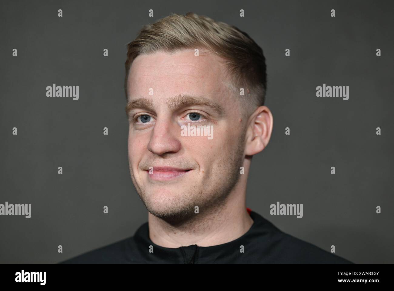Hesse, Germany. 03 January 2024, Hesse, Frankfurt/Main: Donny van de ...