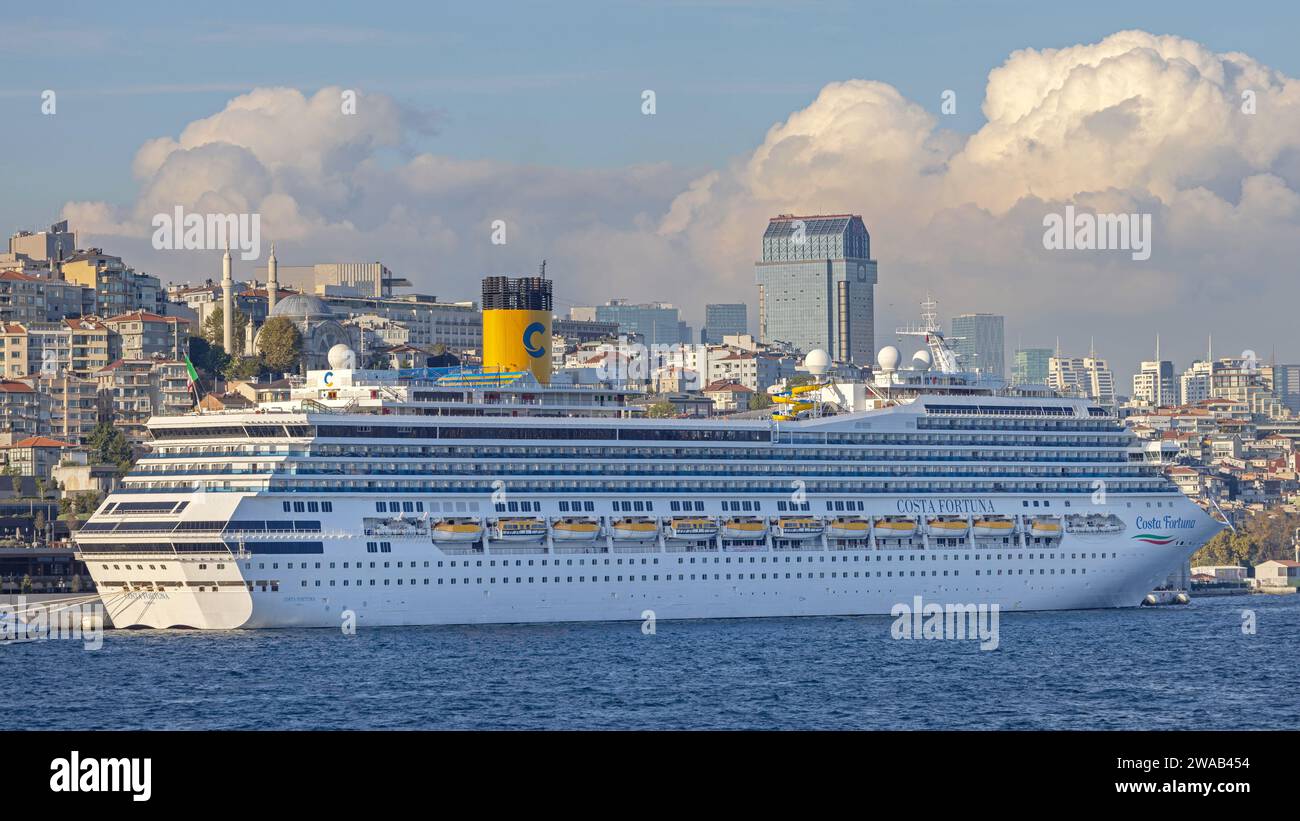 Istanbul, Turkey - October 19, 2023: Costa Fortuna Destiny Class ...