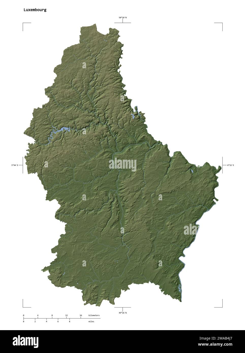 Shape of a Pale colored elevation map with lakes and rivers of the ...