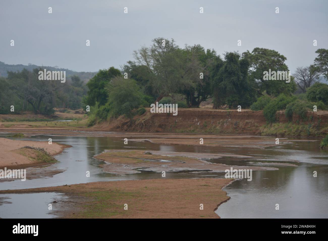The mighty,Limpopo river in Kruger National Park South Africa,The ...