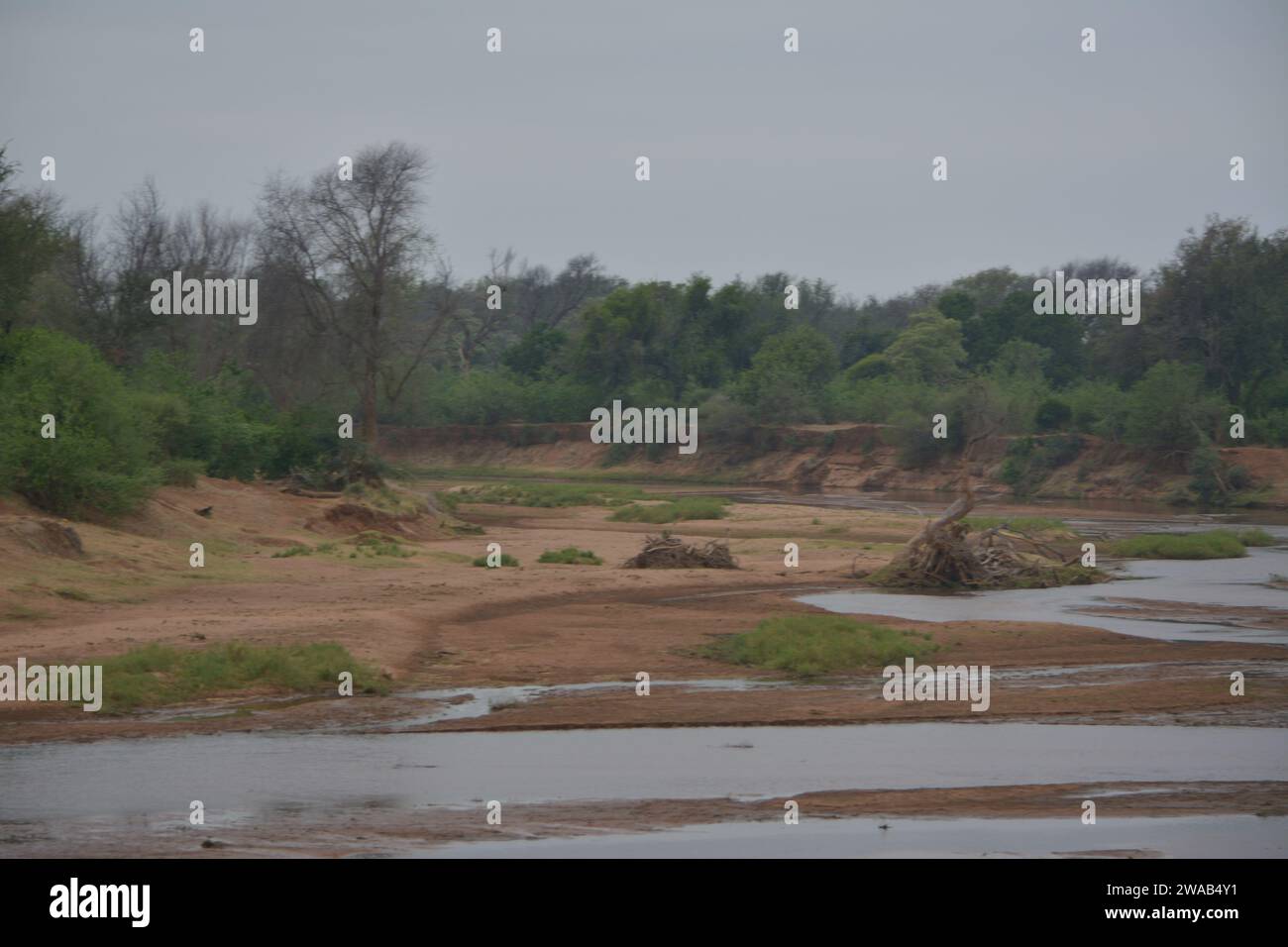 The mighty limpopo river in Kruger National Park ,South Africa,The ...