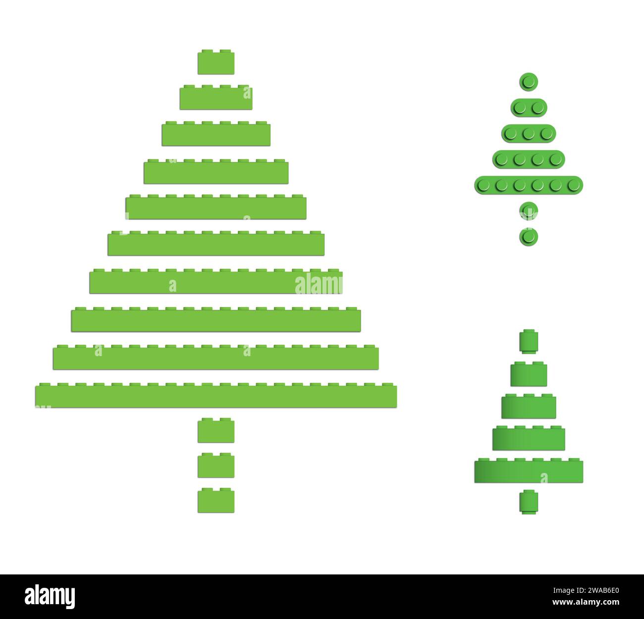 Lego christmas tree hi-res stock photography and images - Alamy