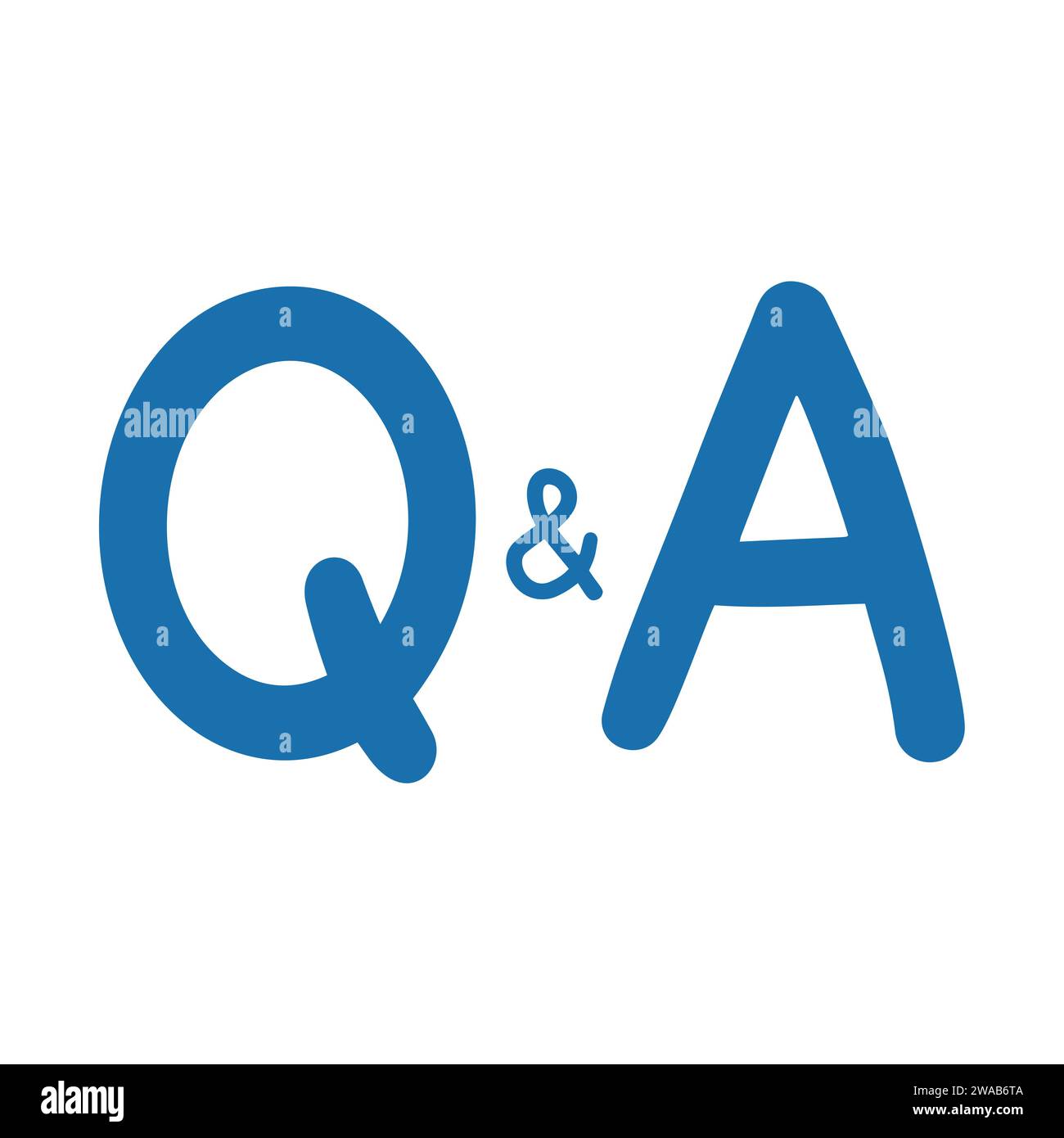 Questions and answers icon. Q and A Social Media symbol. Question ...