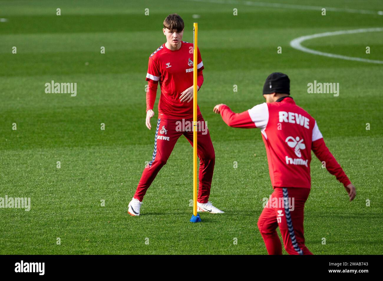 Koeln, Deutschland. 03rd Jan, 2024. Jaka Cuber Potocnik (1. FC K?ln) 1. FC K?ln, Training 03.01. ...