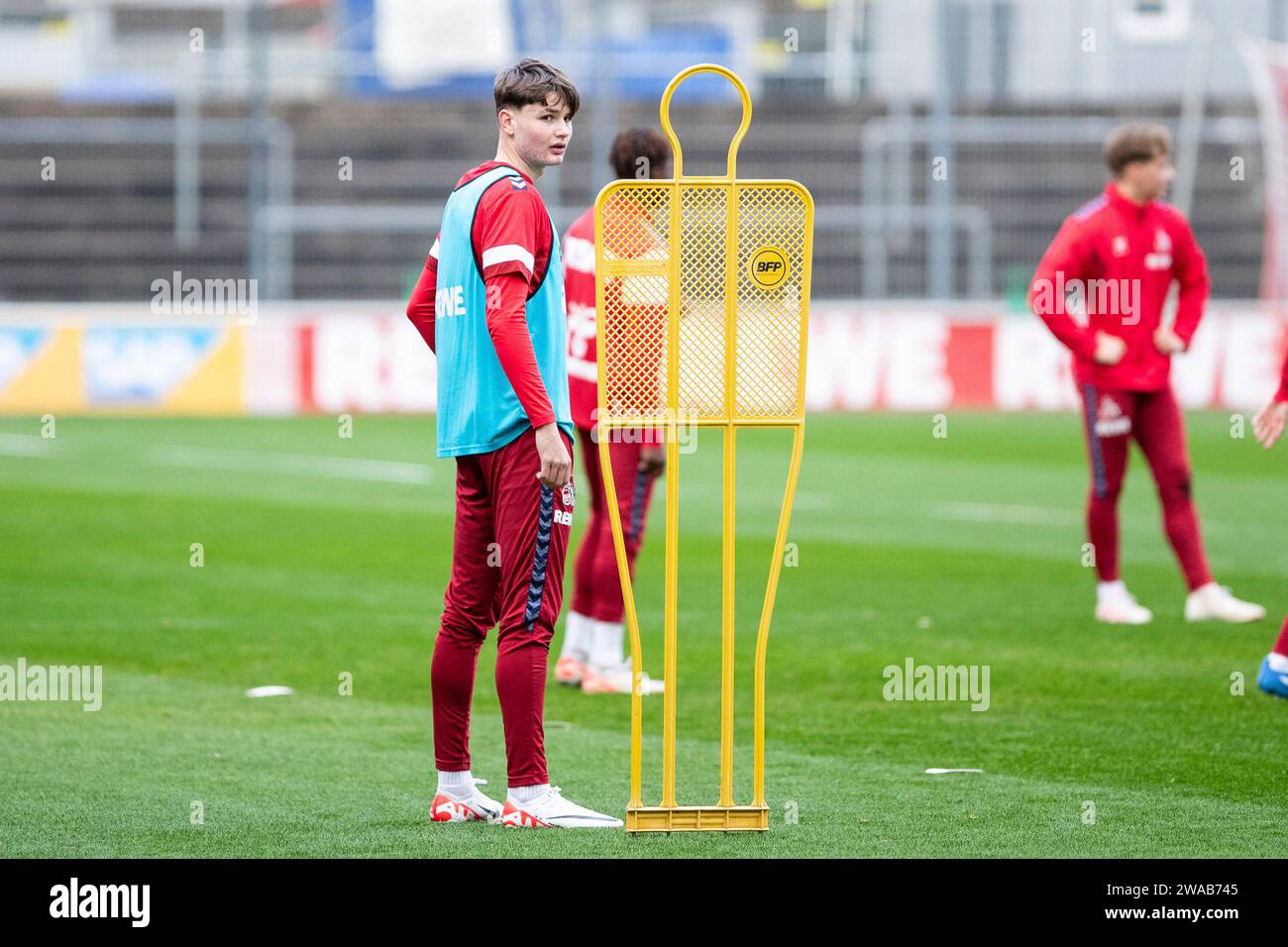 Koeln, Deutschland. 03rd Jan, 2024. Jaka Cuber Potocnik (1. FC K?ln) 1. FC K?ln, Training 03.01. ...