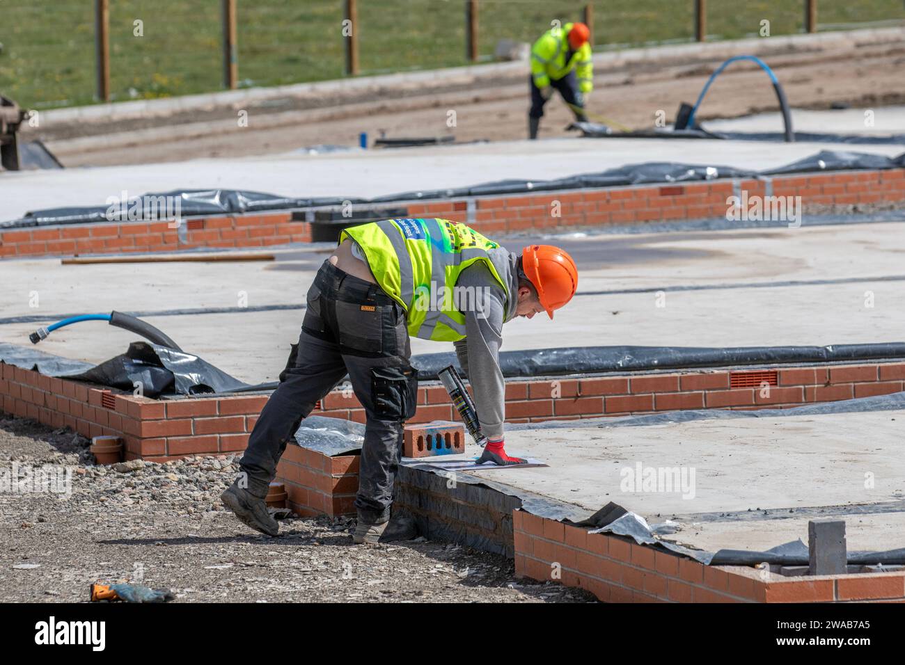 Stages of construction; Farington Mews Keepmoat homes property ...