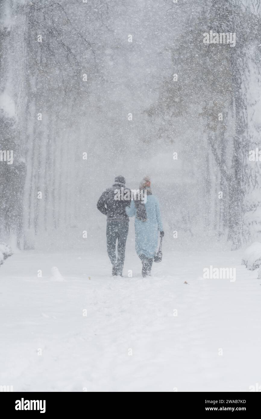Embrace winters hi-res stock photography and images - Alamy