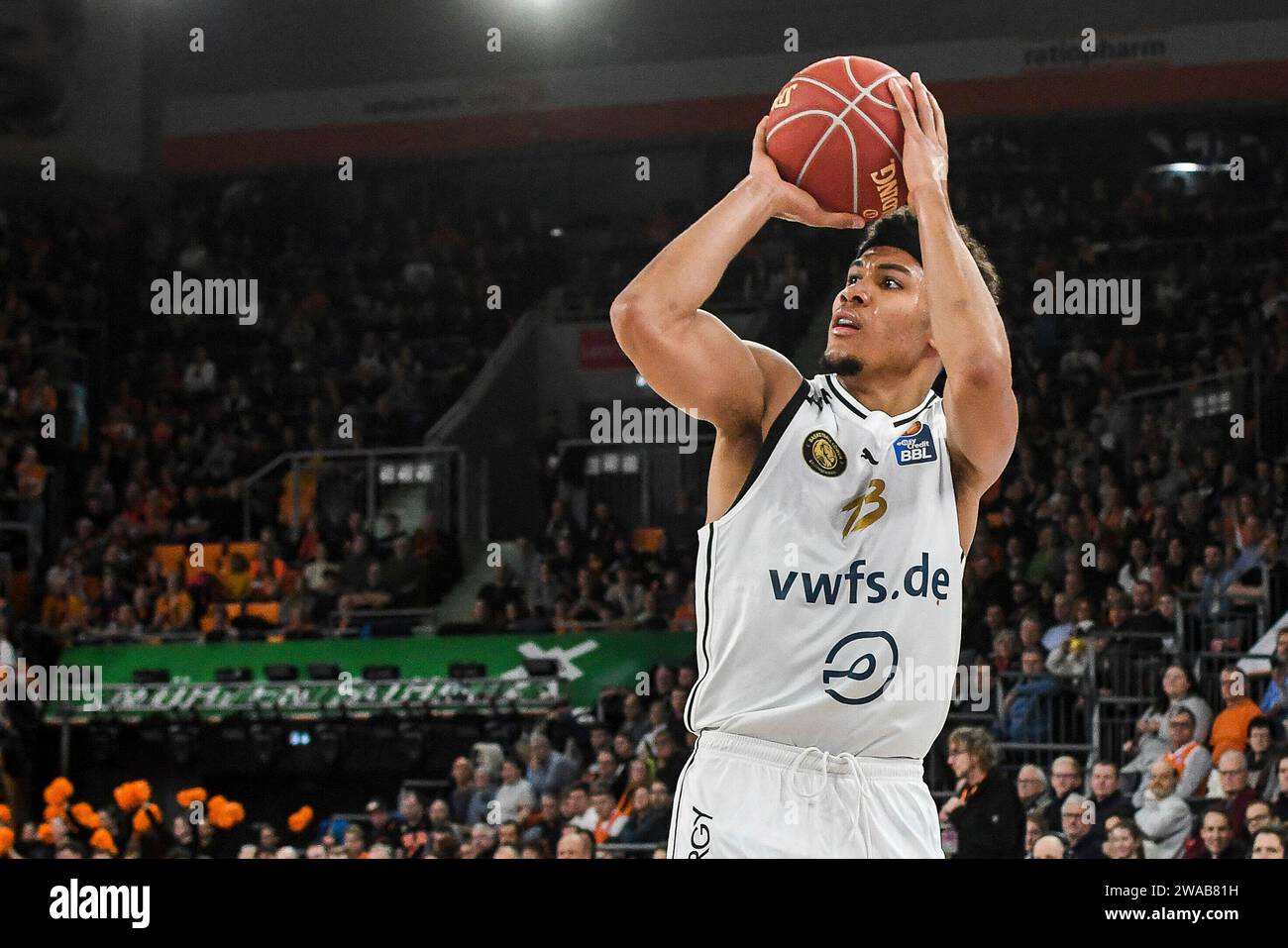 02.01.2024, ratiopharm arena, Neu-Ulm, GER, BBL, ratiopharm Ulm vs ...