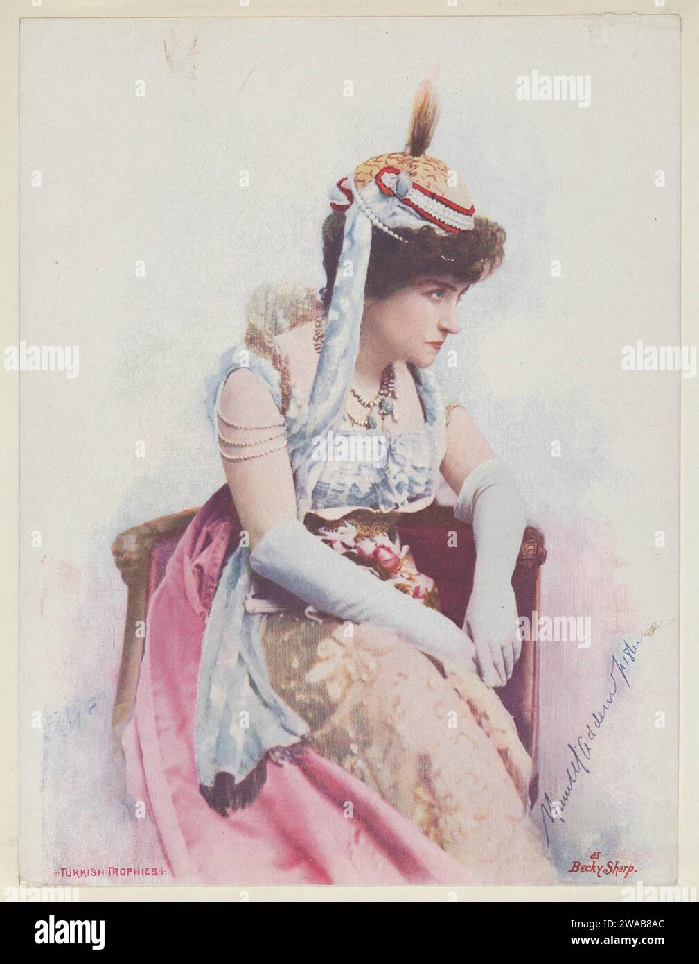 Actress as Becky Sharp, from the Actresses series (T1), distributed by ...