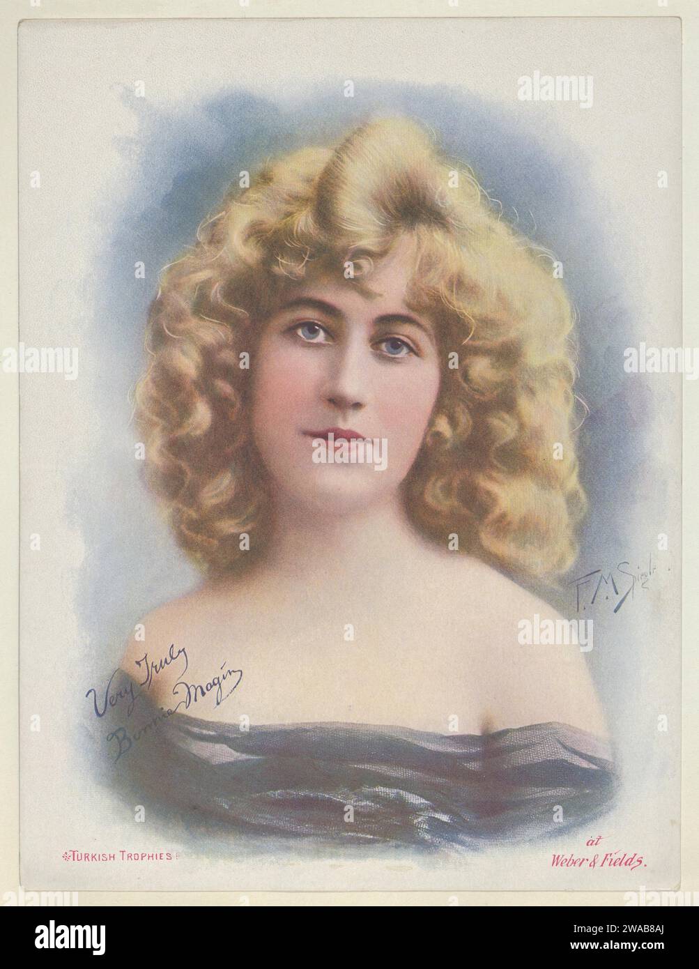 Bonnie Magin at Weber & Fields, from the Actresses series (T1 ...