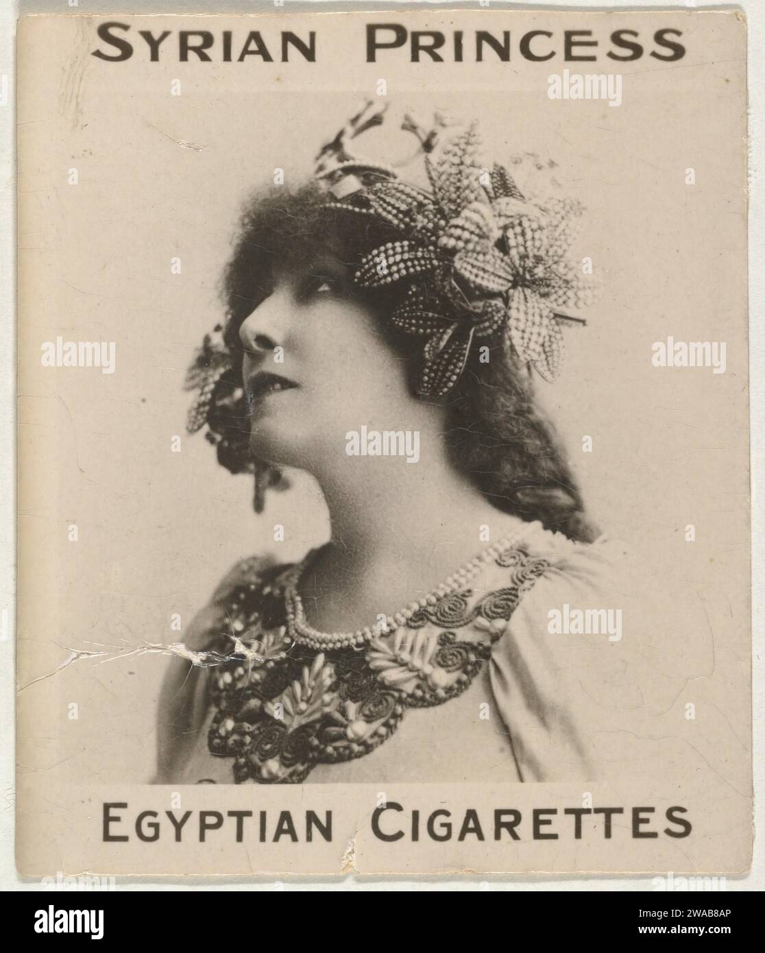 Anonymous actress, from the Actresses series (T123, Type 2), issued by ...