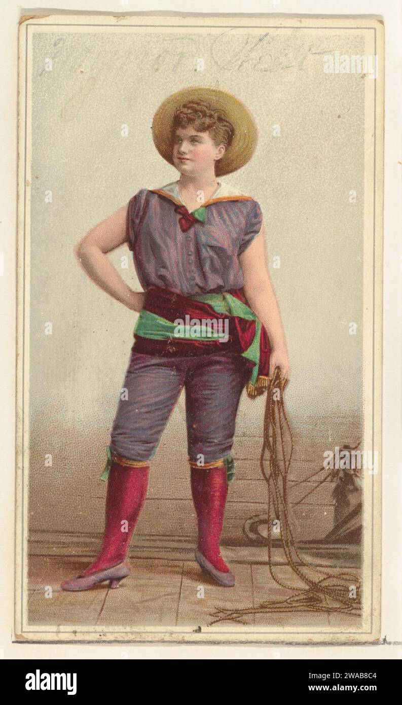 Actress wearing costume sash hi-res stock photography and images - Alamy