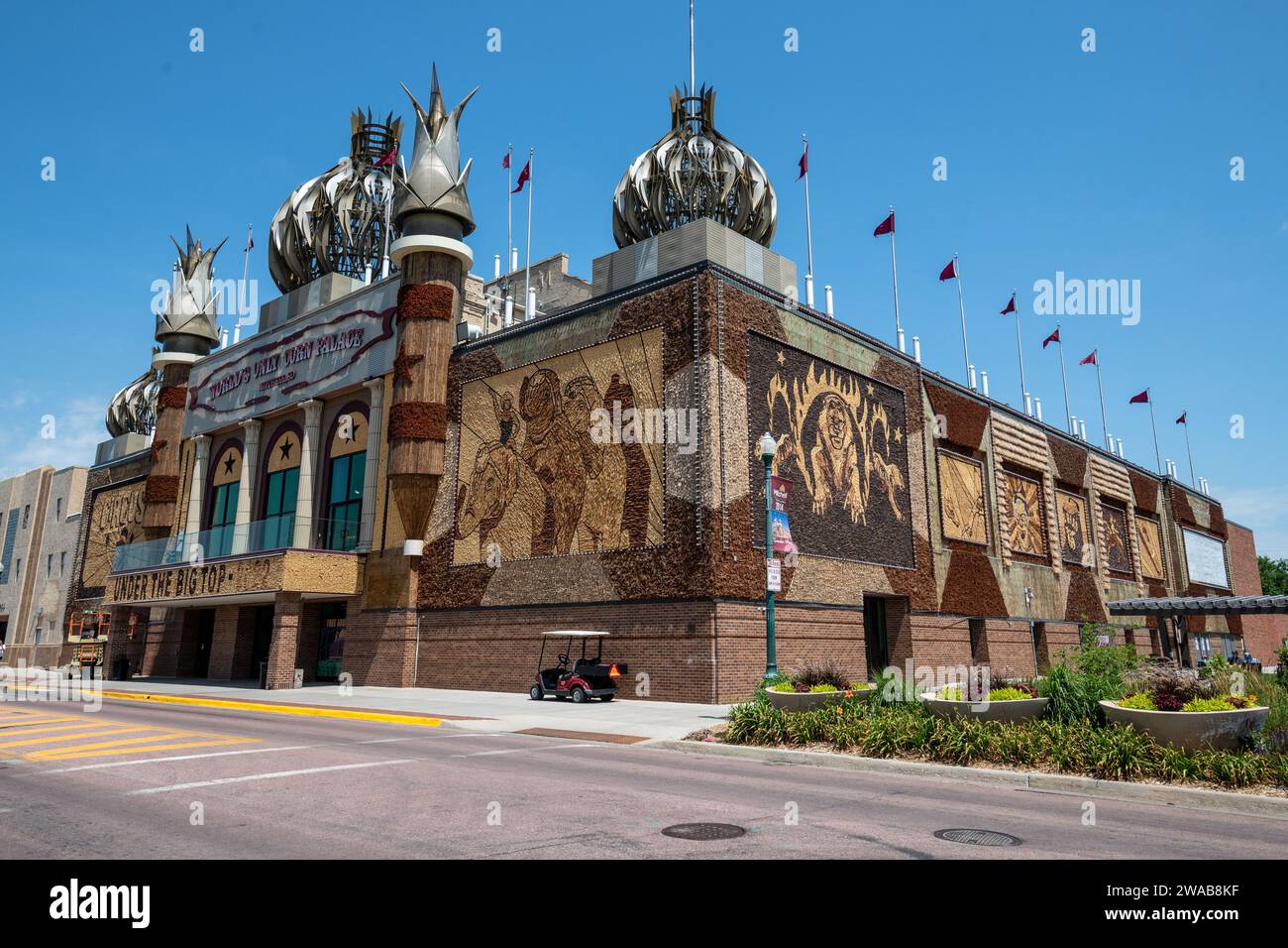 Mitchell Corn Palace in South Dakota Stock Photo - Alamy