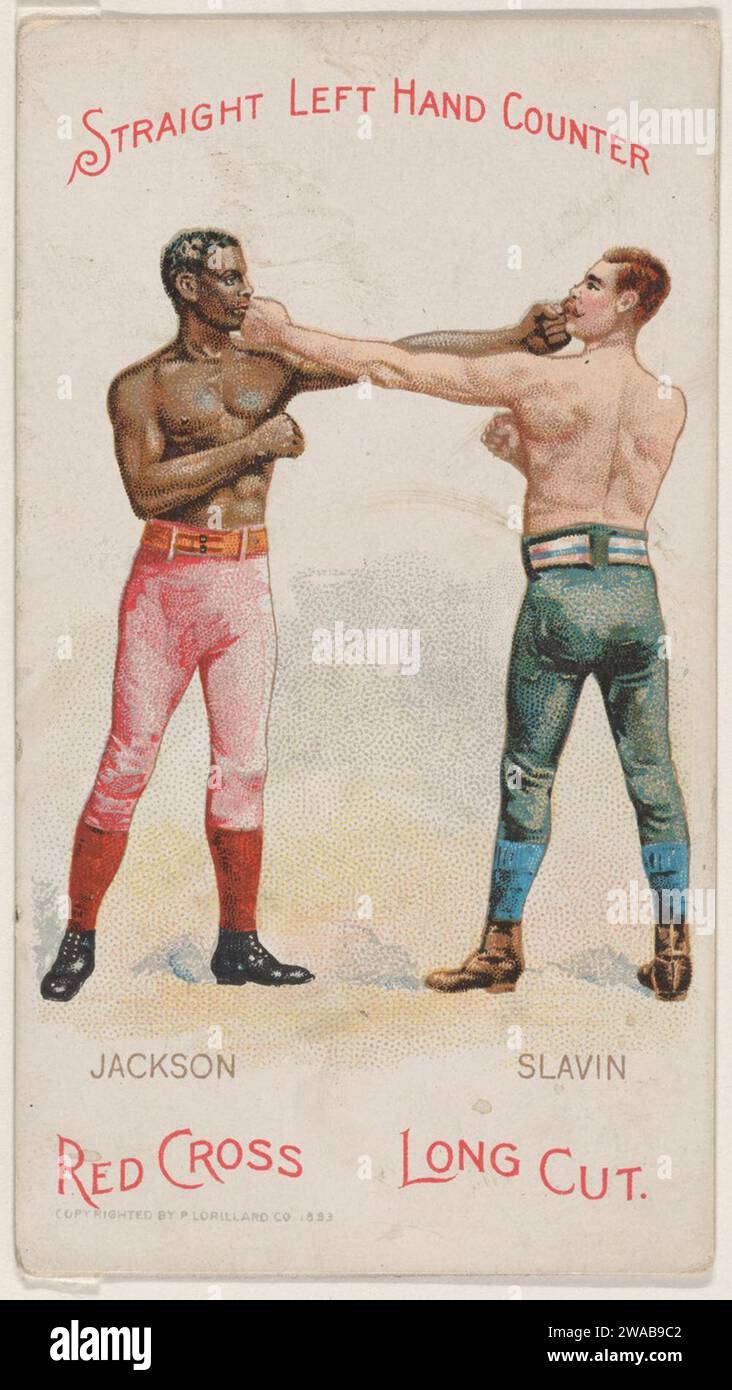 Straight Left Hand Counter, Peter Jackson and Fred Slavin, from the ...