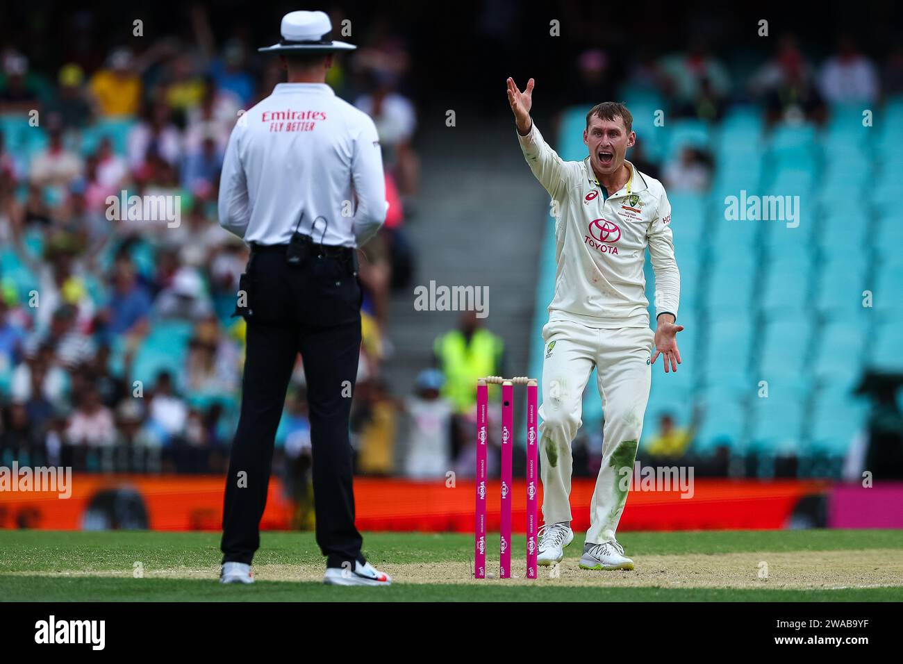 Sydney Cricket Ground, Sydney, Australia. 3rd Jan, 2024. International ...