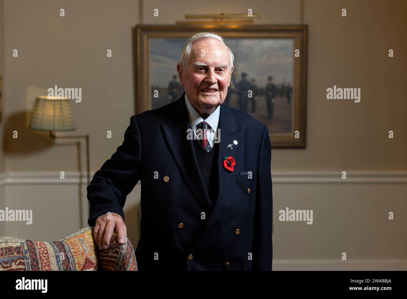 Colin Bell DFC, served in Bomber Command in East Anglia (RAF Downham ...