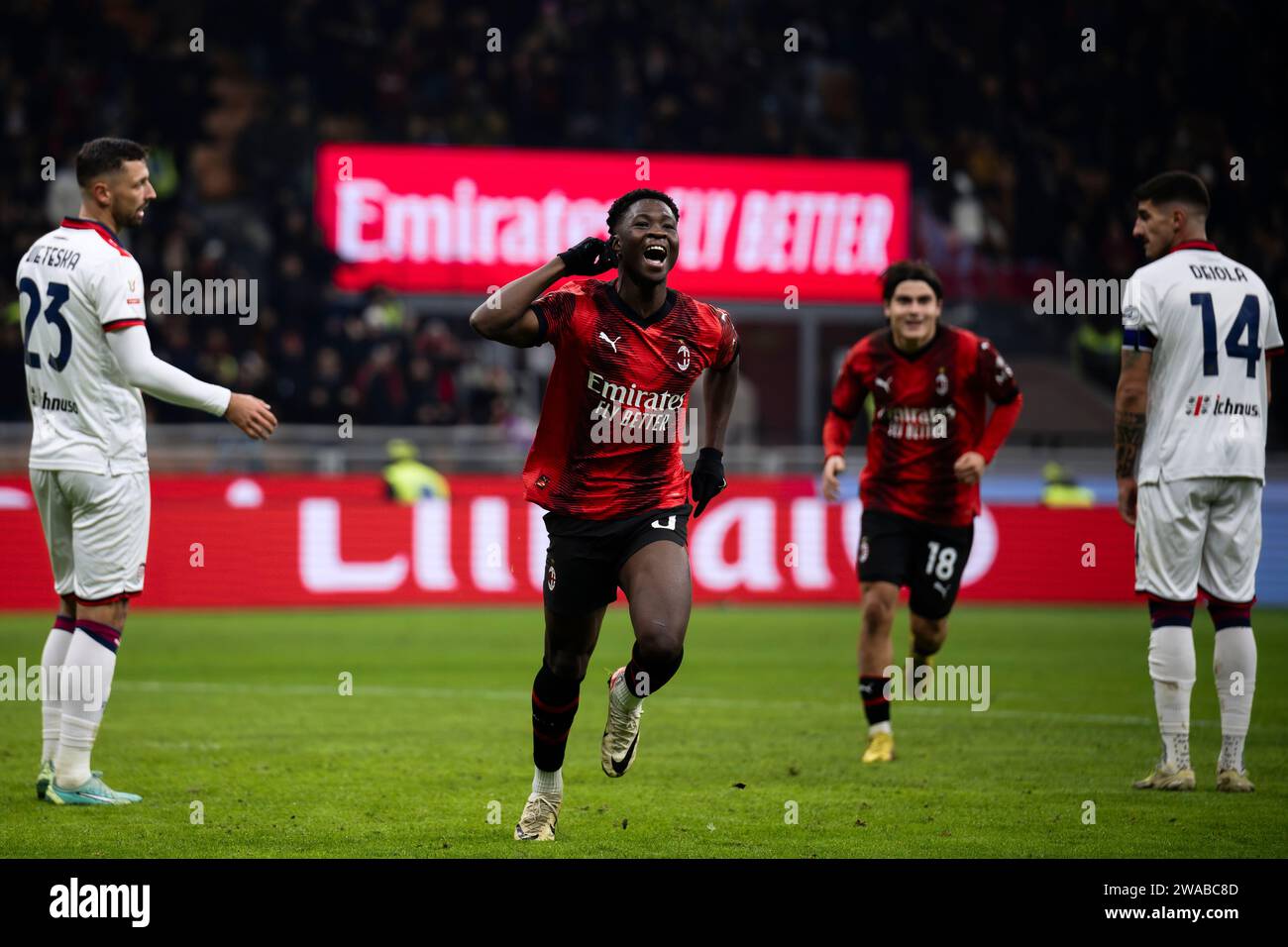 Chaka traore milan hi-res stock photography and images - Alamy