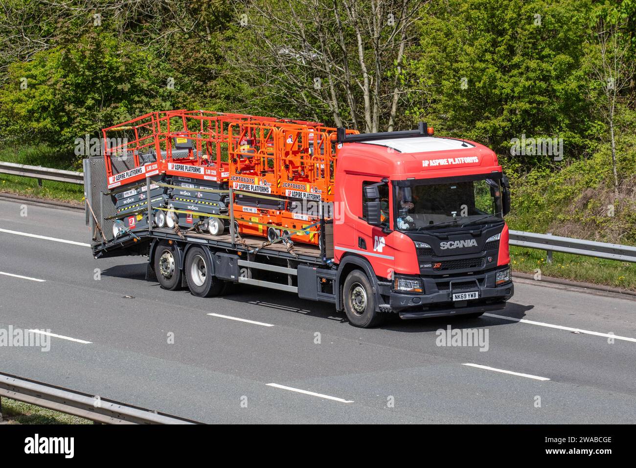 AP ASPIRE PLATFORMS; JCPT 0807 DINGLI Scissor Lift. Battery-powered ...