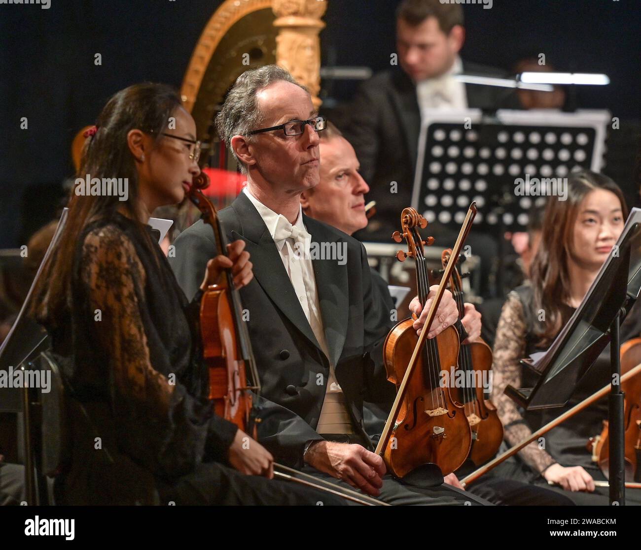 Neujahrskonzert der Stadt Gmunden mit dem Radio Symphonieorchester Wien, im Stadttheater Gmunden ...