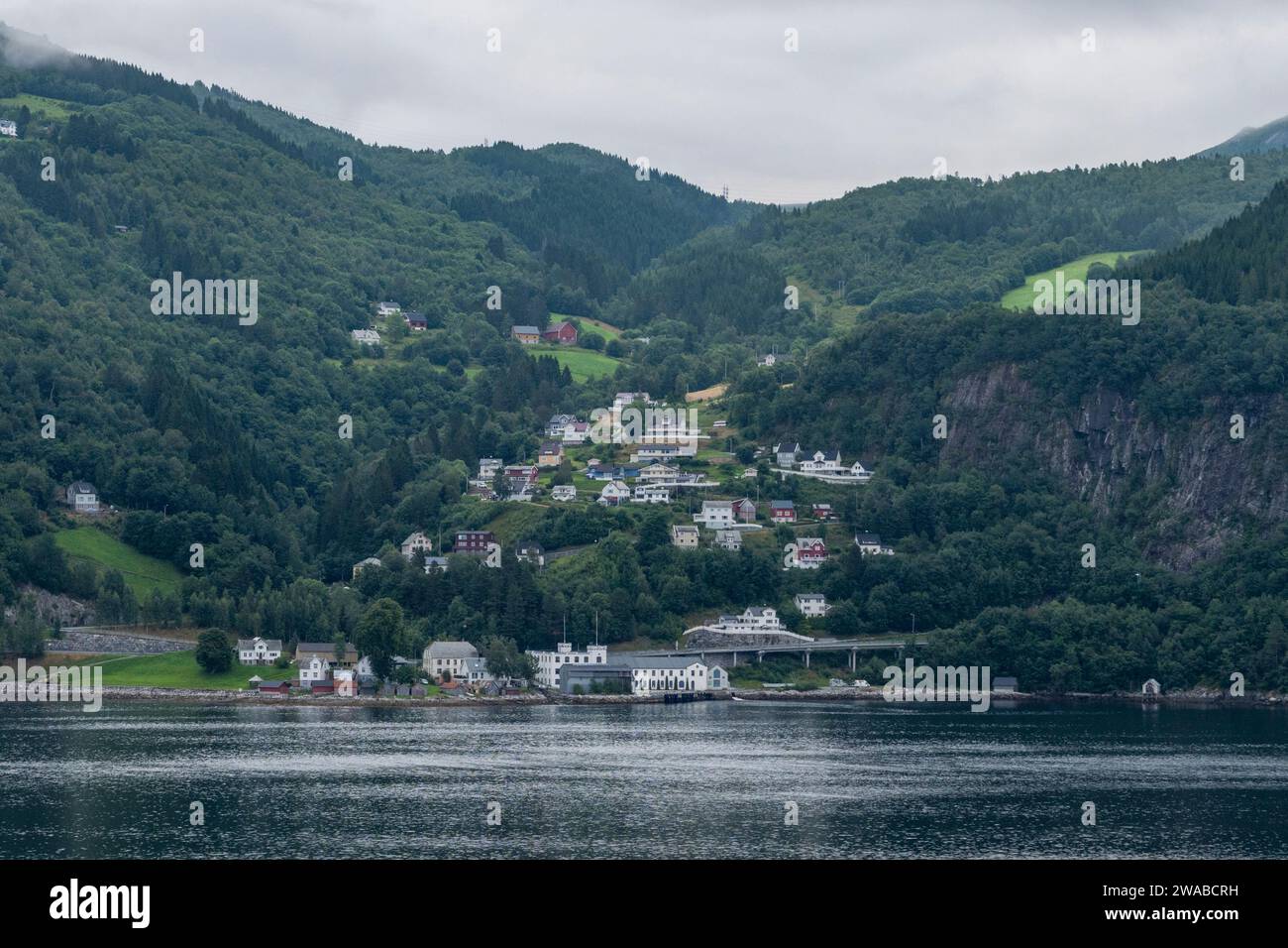 Dyrkorn is a small village in Møre og Romsdal county Geirangerfjorden near Geiranger, Norway ...