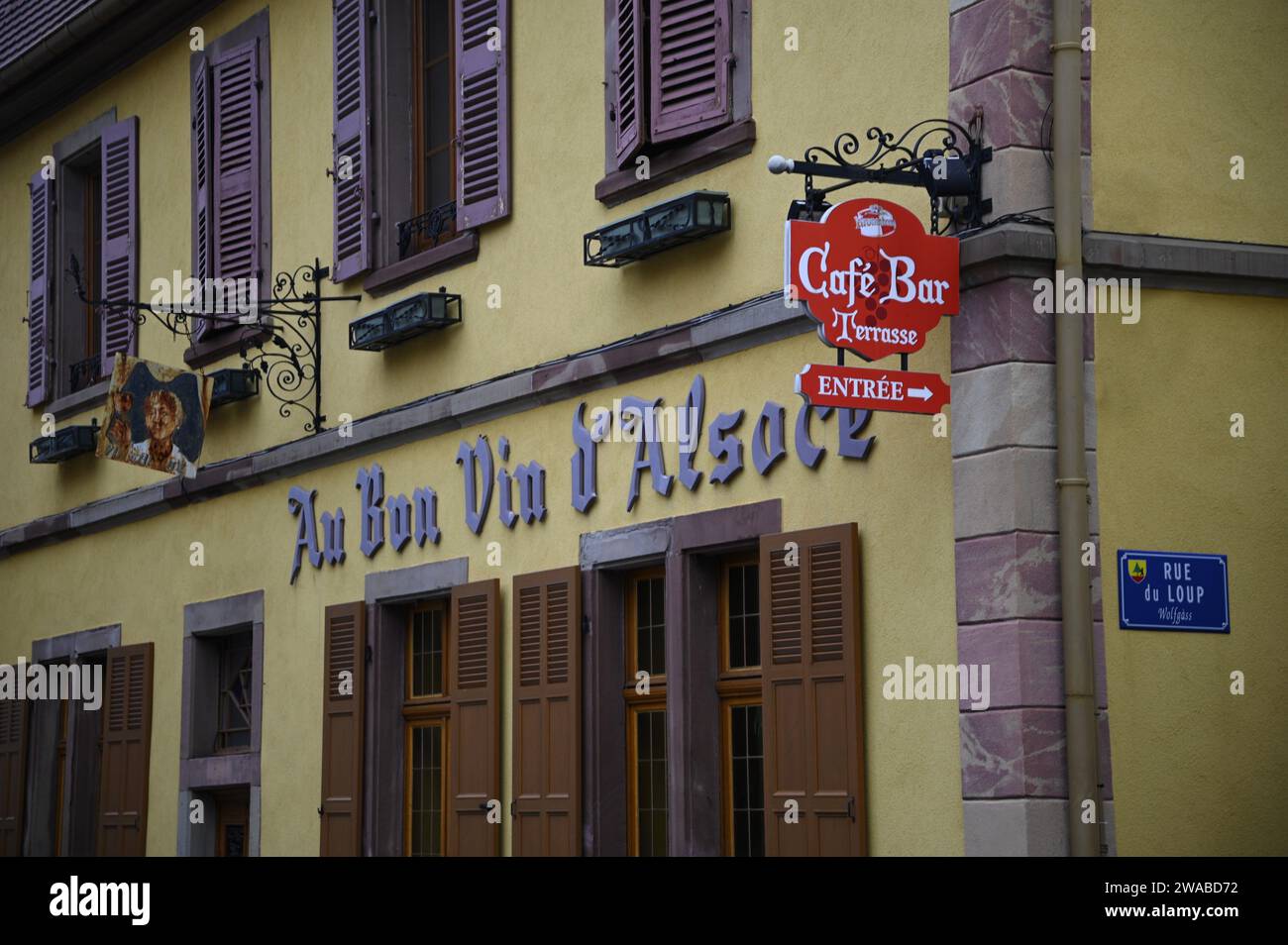 Cafe a vin hi-res stock photography and images - Alamy