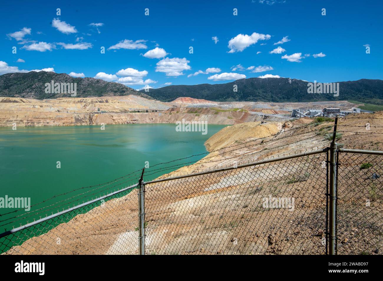 Berkeley Pit in Butte Montana Stock Photo - Alamy