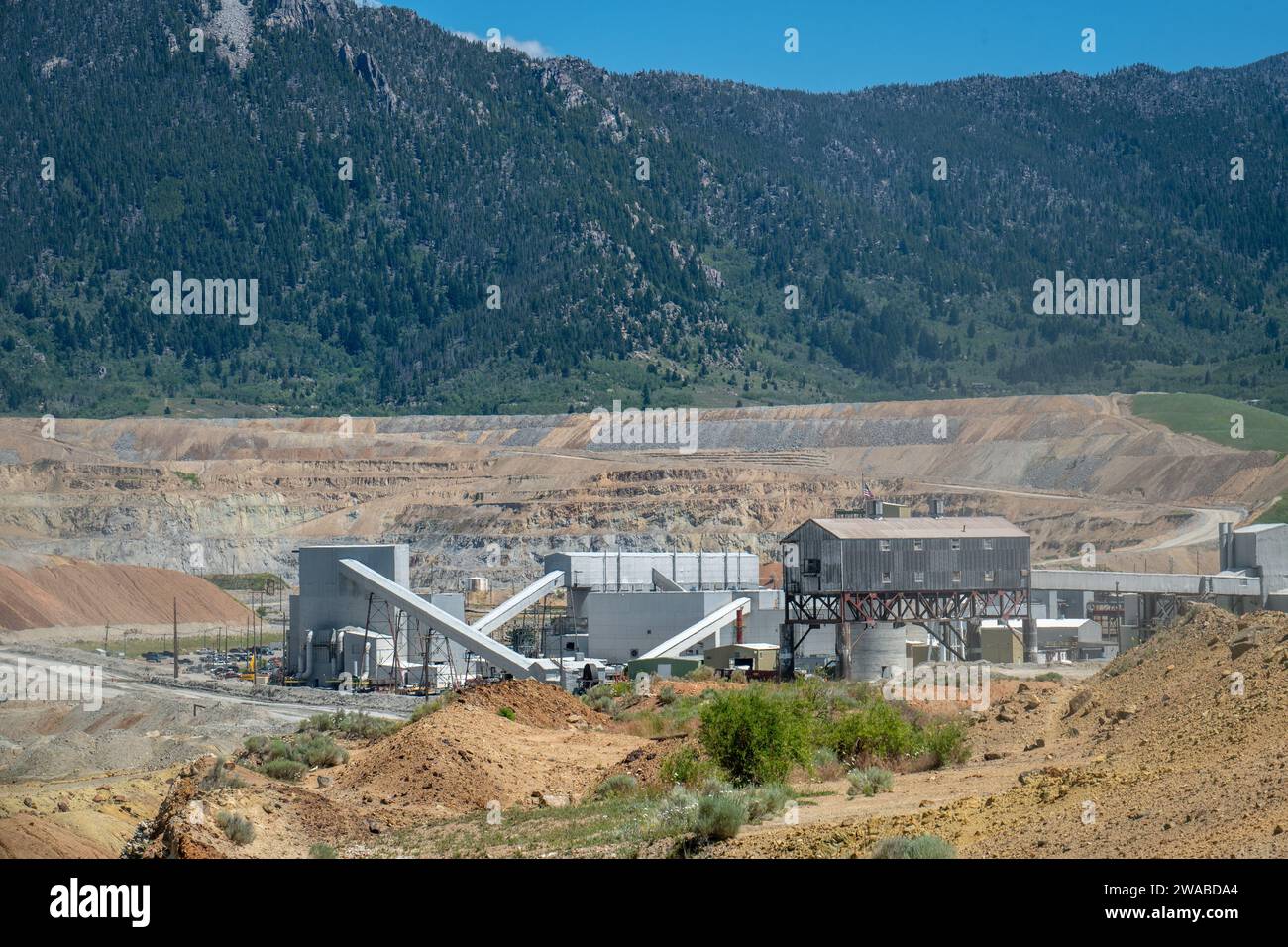 Berkeley Pit in Butte Montana Stock Photo - Alamy
