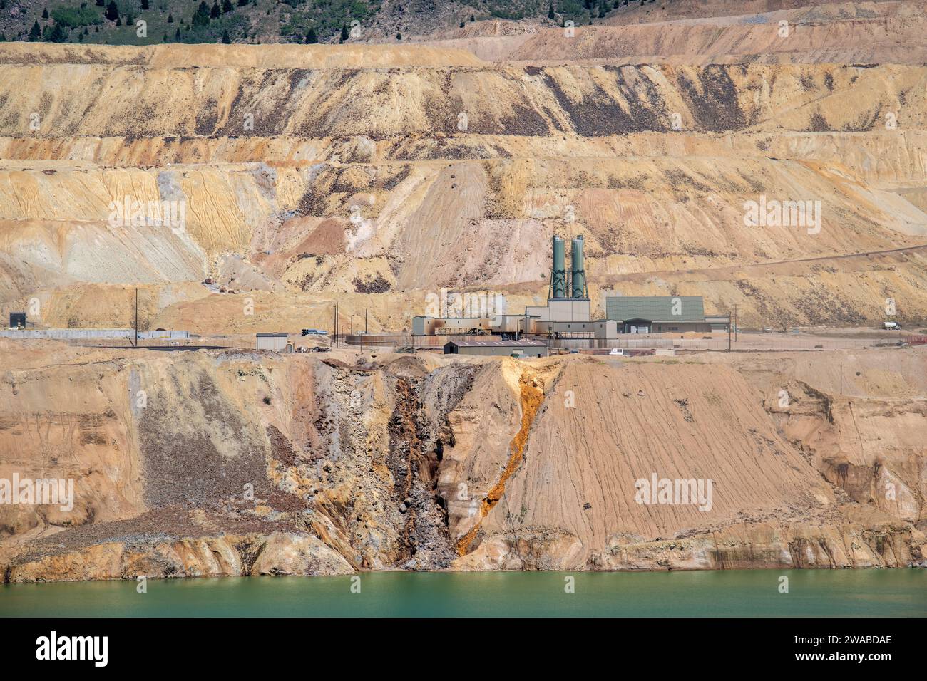 Berkeley Pit in Butte Montana Stock Photo - Alamy