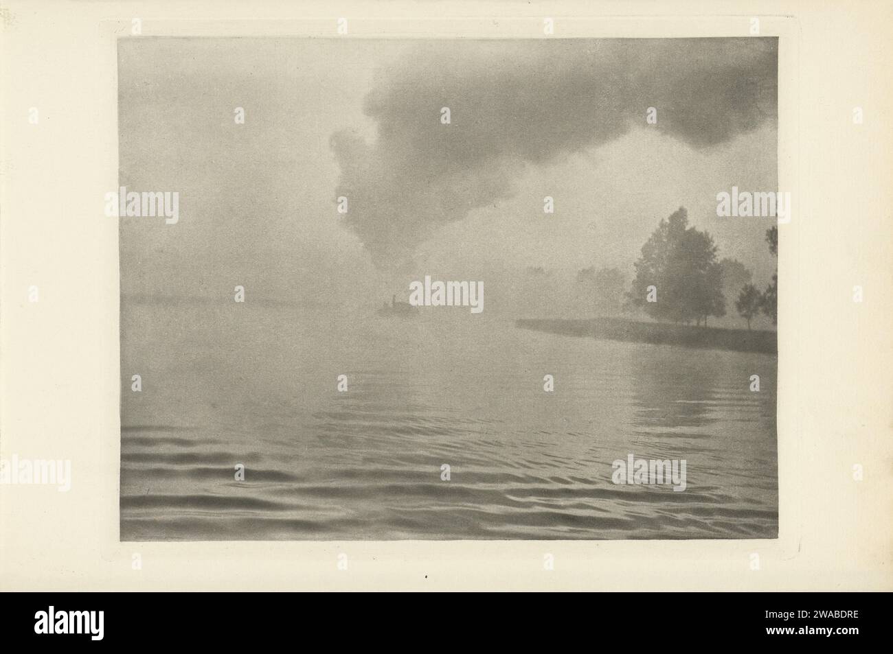 River landscape in De Mist, 1890 - 1895 photomechanical print Great ...