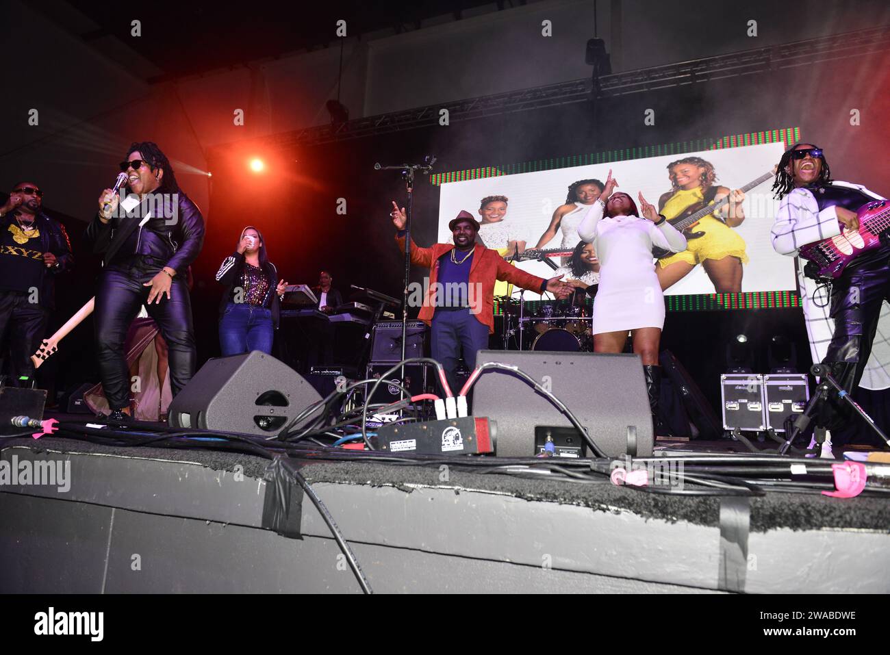 Miramar, USA. 31st Dec, 2023. MIRAMAR, FLORIDA - DECEMBER 31: Karissa ...