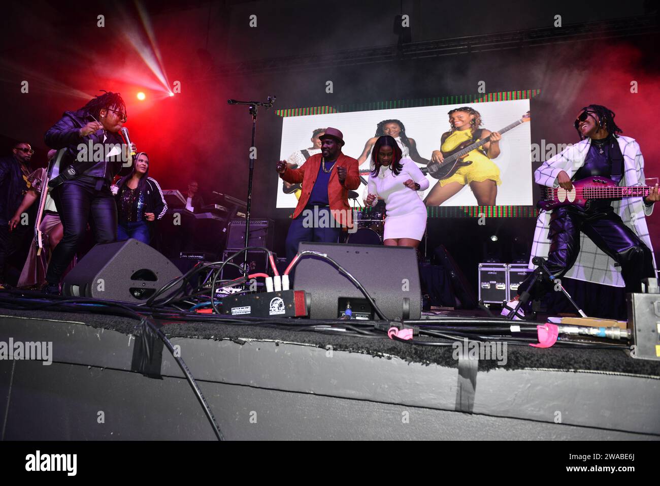 Miramar, USA. 31st Dec, 2023. MIRAMAR, FLORIDA - DECEMBER 31: Karissa ...