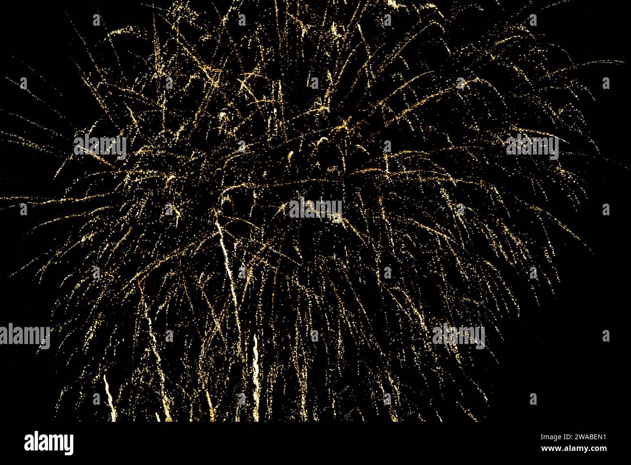 Fireworks lighting up the night sky. Pyrotechnics, abstract Stock Photo ...