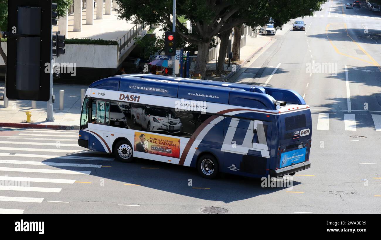 Ladot transit bus hi-res stock photography and images - Alamy