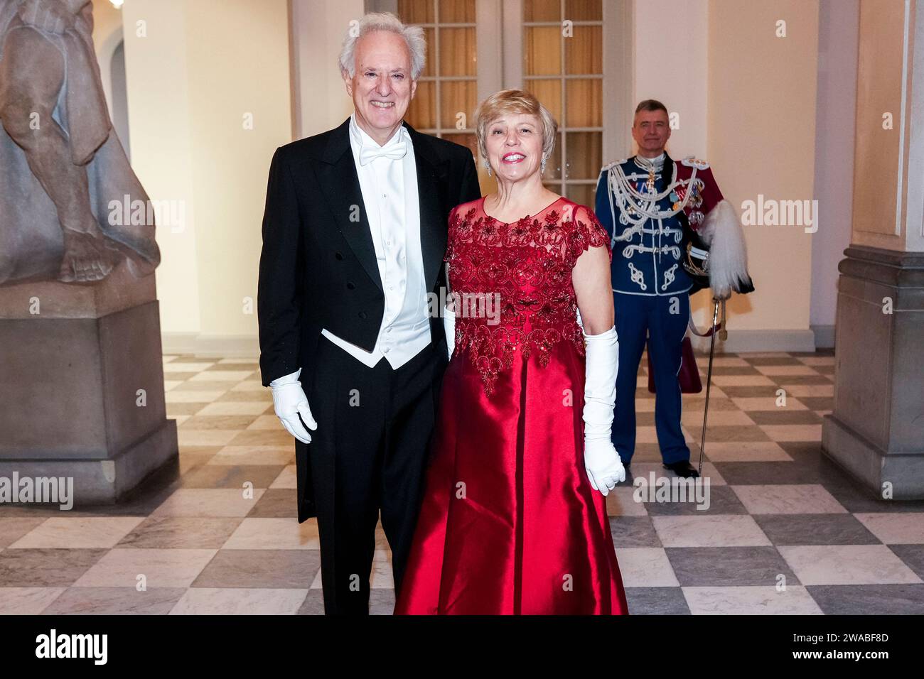 US Ambassador Alan Leventhal and Sherry Leventhal arrive at the New ...