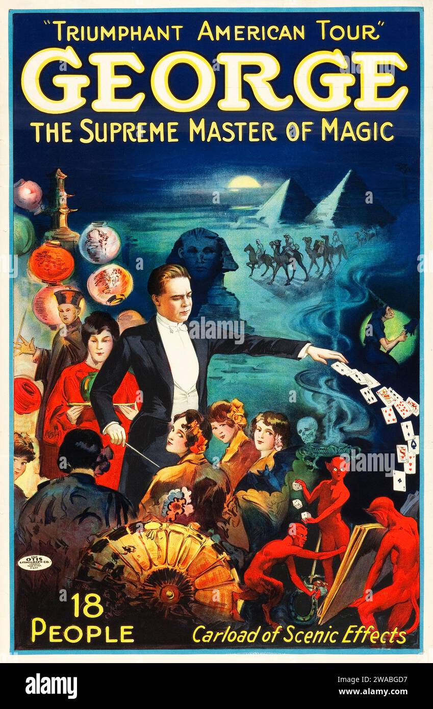 The Magician George - The Supreme Master of Magic - Magic Show poster ...