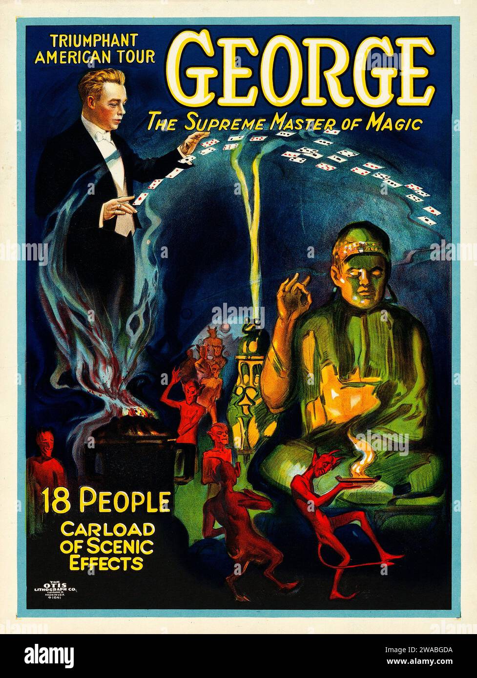 Magic poster 1920s hi-res stock photography and images - Alamy