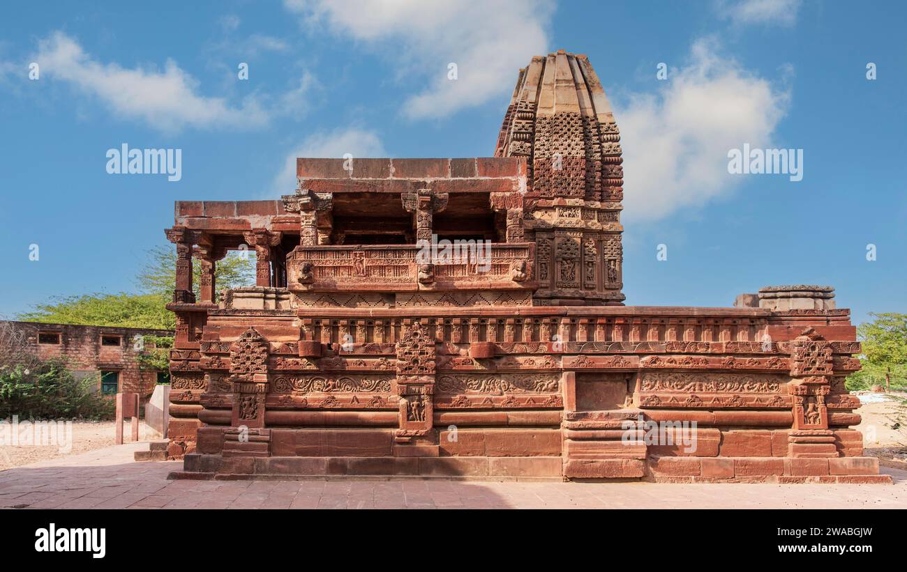 The abandoned temples of Osian, Rajasthan, India, stand as silent ...
