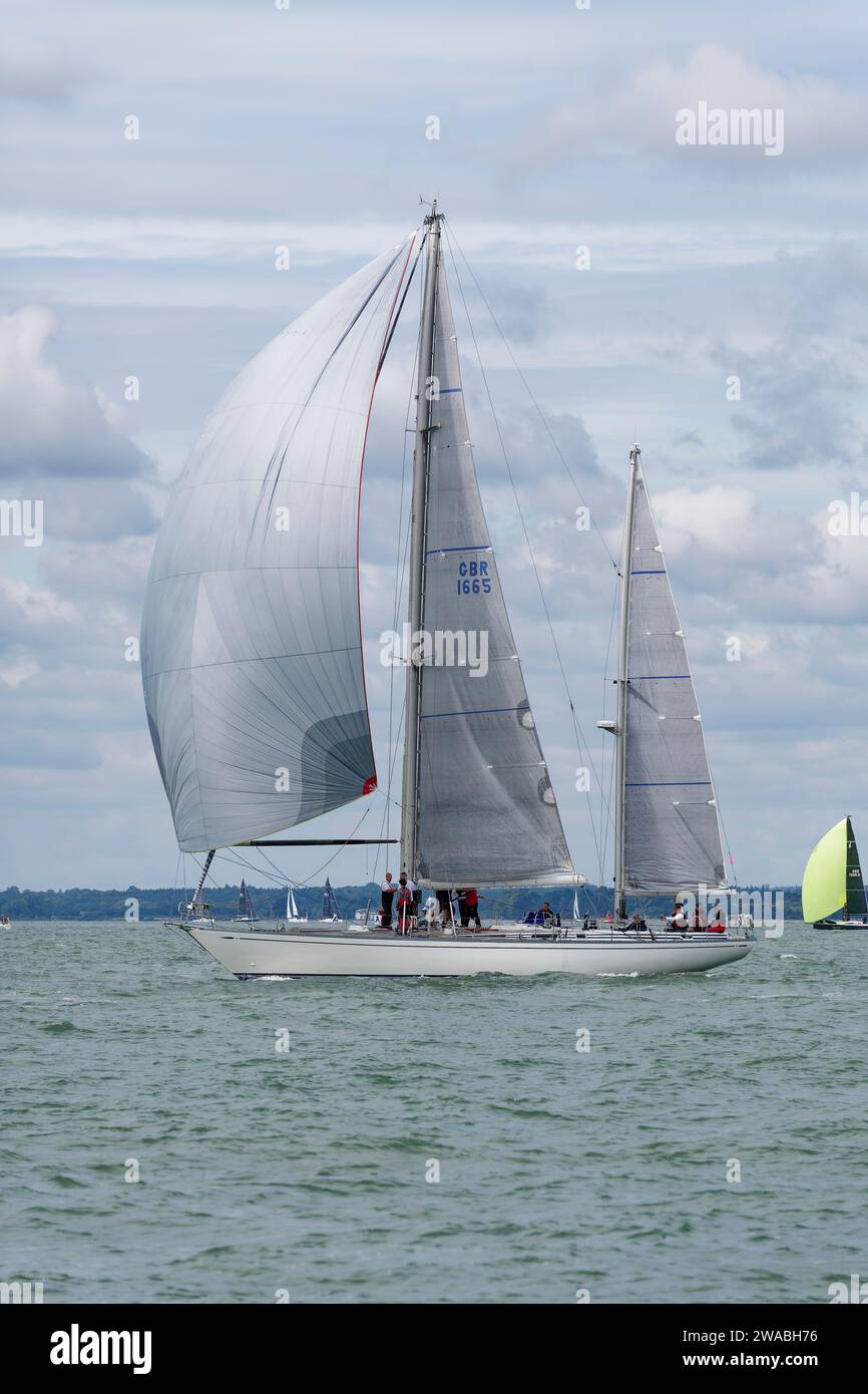 Swan 65 sailboat hi-res stock photography and images - Alamy