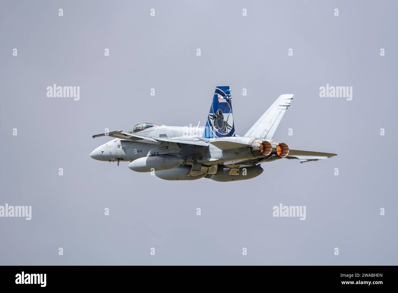 Finland Air Force McDonnell Douglas F/A-18C Hornet Combat Jet FN-411 ...