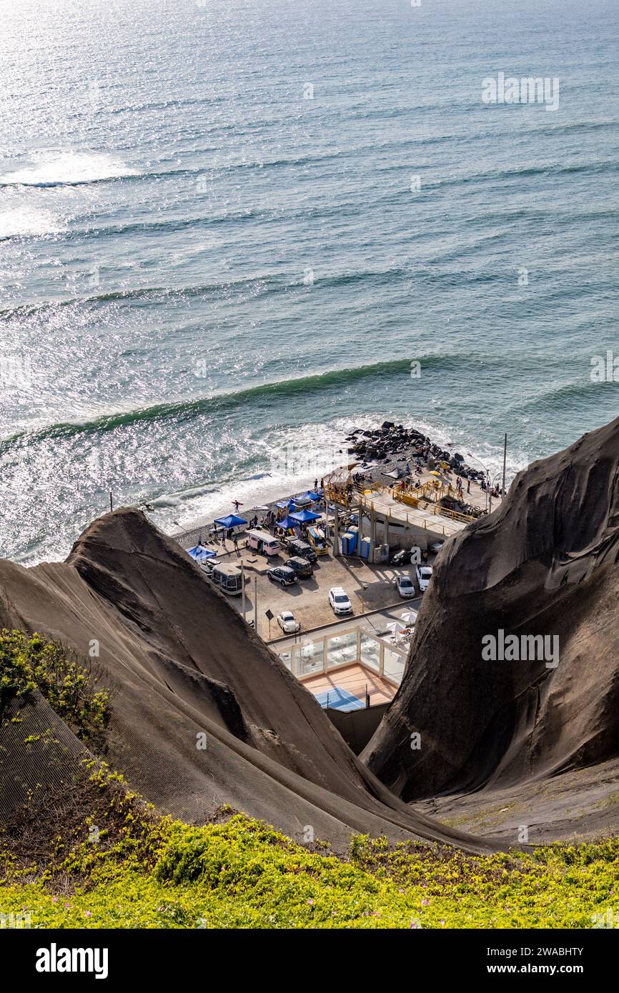 Malecón de Miraflores, Miraflores, Lima, Peru, 2023 Stock Photo - Alamy