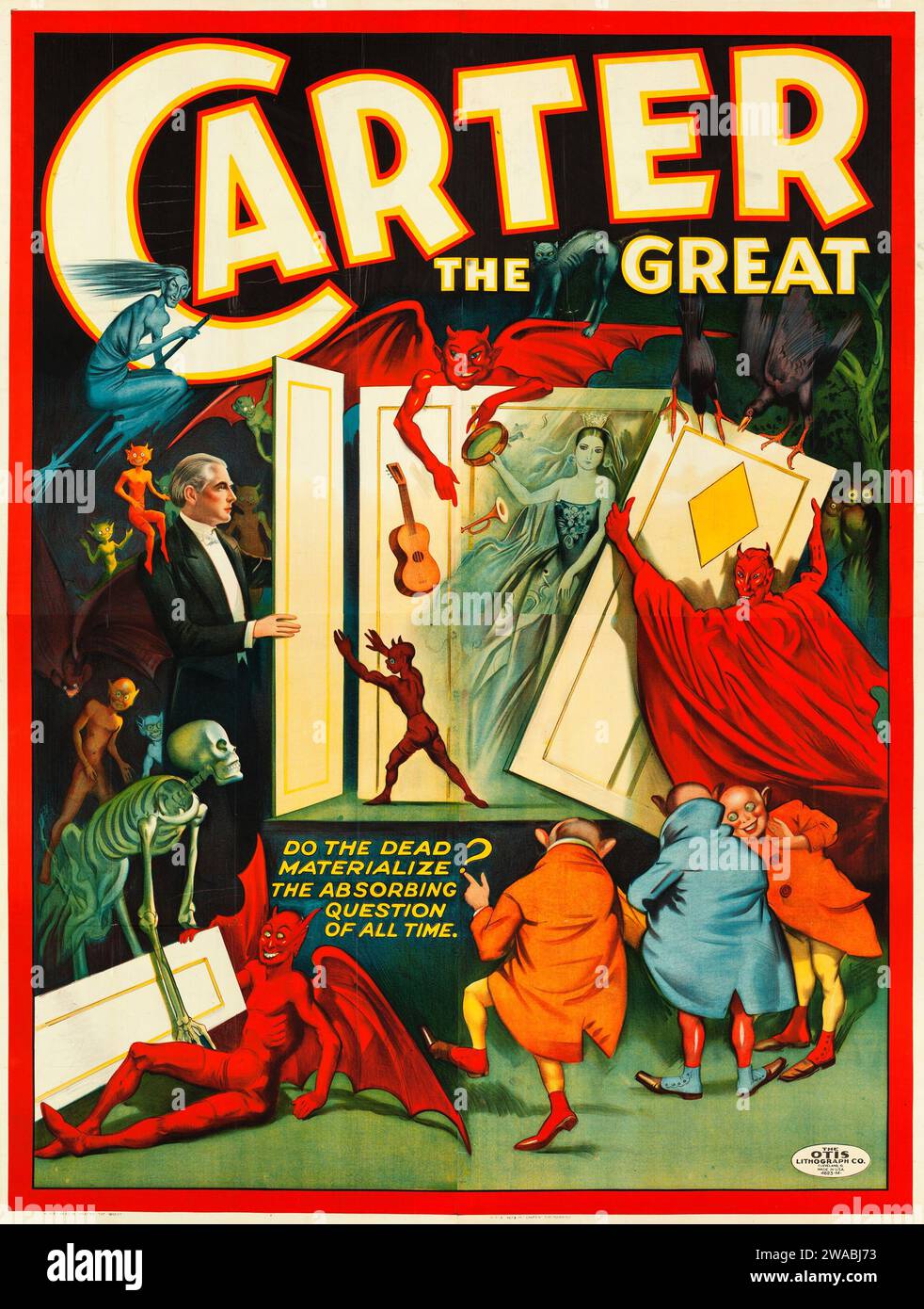 Magician poster wizard hi-res stock photography and images - Alamy