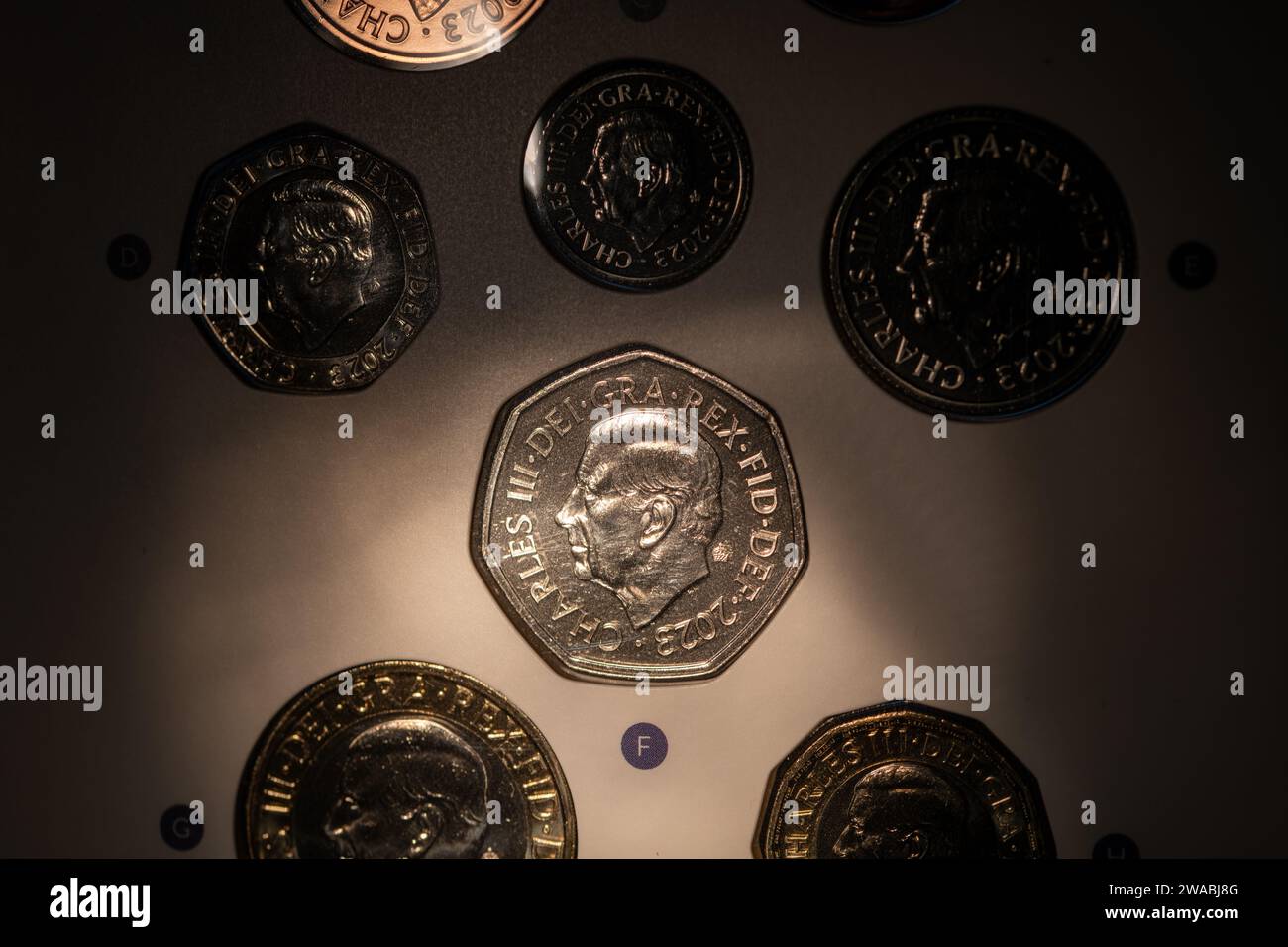 The Royal Mint, King Charles III 2023 UK uncirculated coin set, theme ...