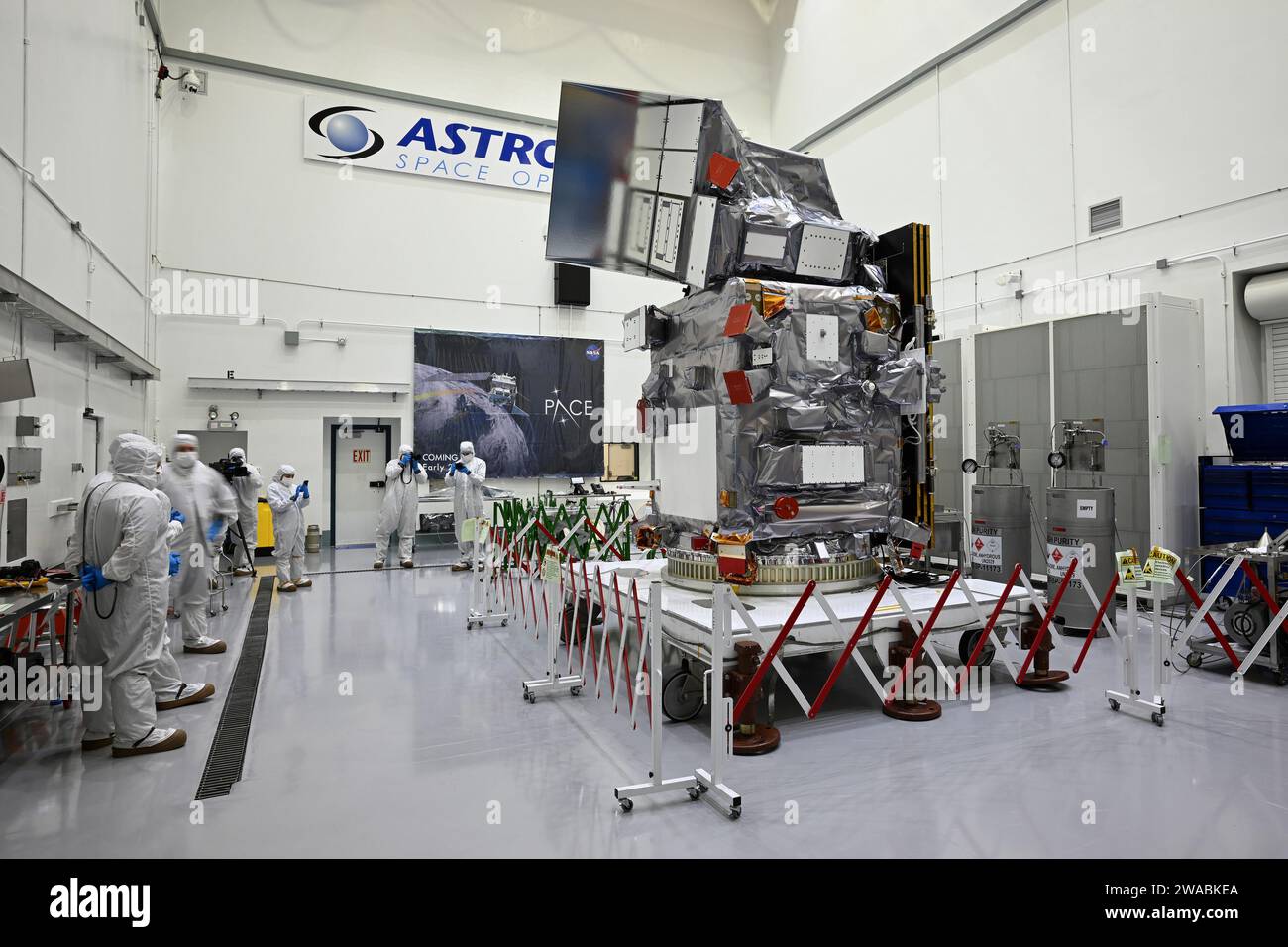 NASA's PACE (Plankton Aerosol Cloud Ocean Ecosystem) satellite is ...