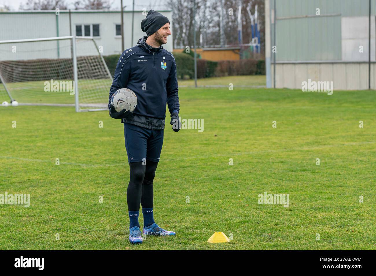 Chemnitz, Deutschland 03. Januar 2024: Regionalliga Nordost - 2023/2024 ...