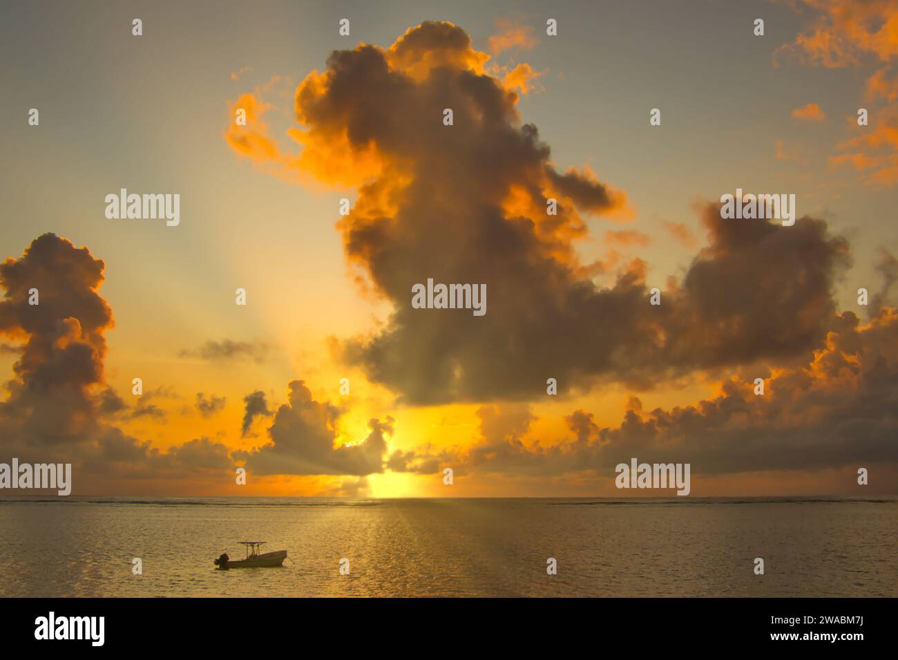 Very beautiful sunset and sunrise on the beach in Kenya Stock Photo - Alamy