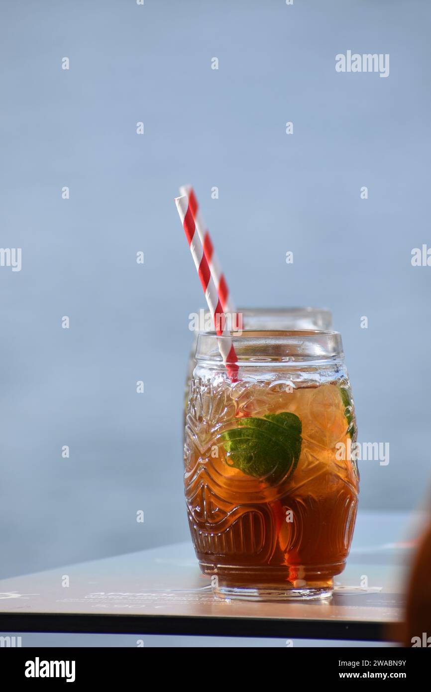 Drink drinks beverage sweet leaf hi-res stock photography and images ...