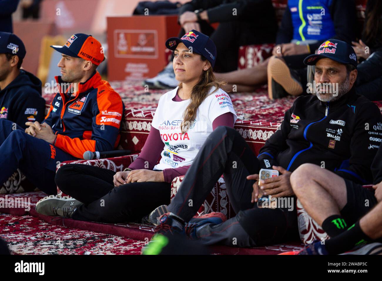 Al Ula, Arabie Saoudite. 03rd Jan, 2024. AKEEL Danial (sau), Wevers ...