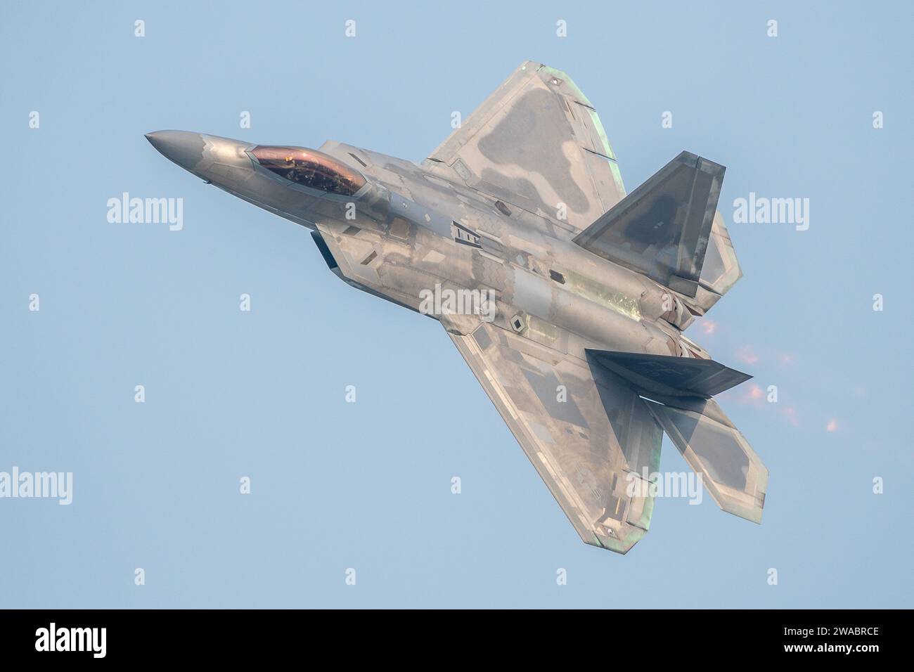 Lockheed Martin/ Boeing F-22 Raptor Oshkosh Stock Photo - Alamy
