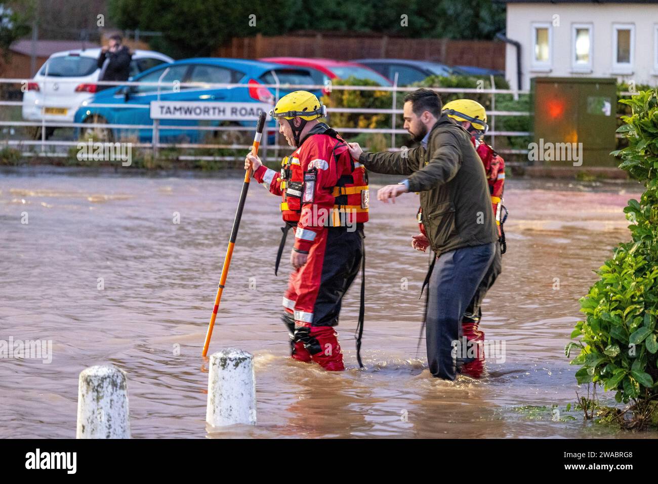 At the start of 2024 Storm Henk saw large parts of the Midlands under ...